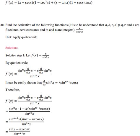 Ncert Solutions For Class 11 Maths Chapter 13 Limits And Derivatives