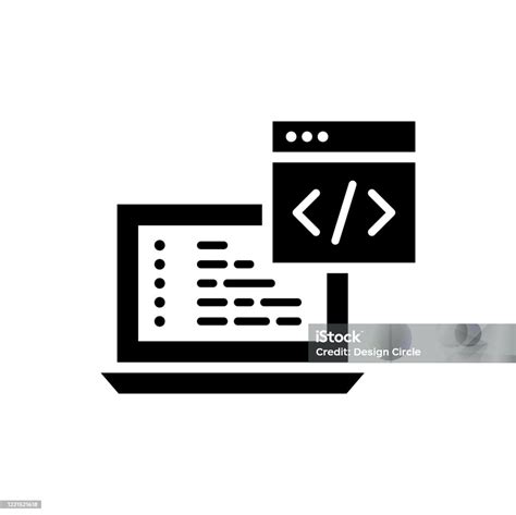 Coding Analy Vector Icon Stock Illustration Download Image Now Analyzing Backgrounds Big