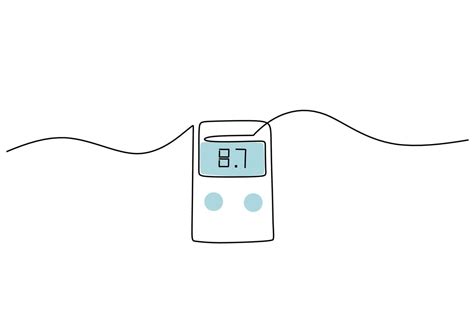 Uric Acid Check Tool Line 66622496 Vector Art At Vecteezy