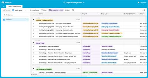 30 Free Airtable Templates For Marketers Seo Content Social More