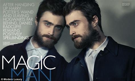 Daniel Radcliffe Shows Off Manly Beard On The Cover Of Angeleno