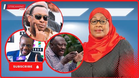 Live RAIS SAMIA AKIZUNGUMZA NA VIONGOZI WA KITAIFA WA VYAMA VYA