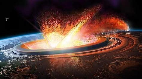 El Meteorito Que Mató A Los Dinosaurios Causó Olas De Un Kilómetro Y Medio De Altura
