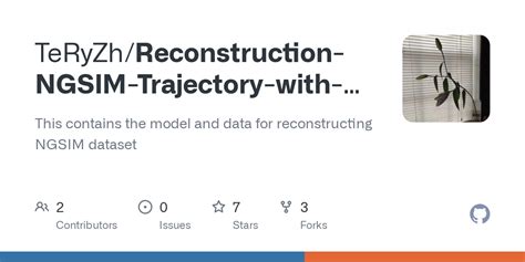 Github Teryzhreconstruction Ngsim Trajectory With Dmd And Resunet