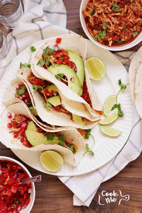 Slow Cooker Shredded Chicken Tacos Recipe Cookme