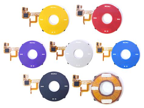 Click Wheel Buttons For Apple Ipod Classic 5th Gen Parts Plus Pods