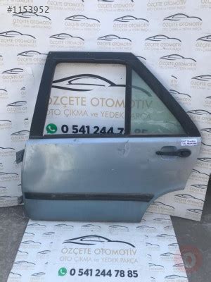 Fiat Tempra Sol Arka Kapı Orjinal Çıkma Adana Özçete otocikma da