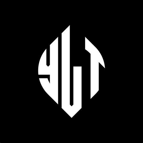 Ylt Circle Letter Logo Design With Circle And Ellipse Shape Ylt