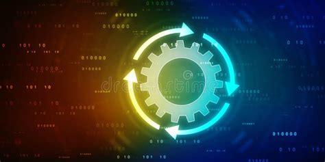 Technology Abstract Background Tech Futuristic Check Mark Symbol Stock