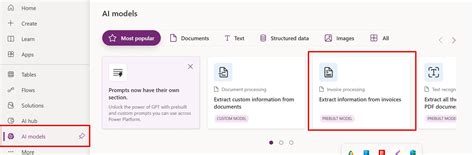 Microsoft Ai Builder Invoice Processing Model Revolutionizing Data