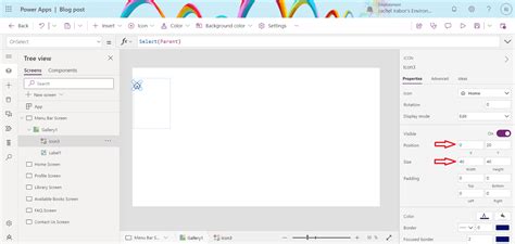 Create A Responsive Menu Navigation Bar In Canvas Power Apps Using Gallery Control