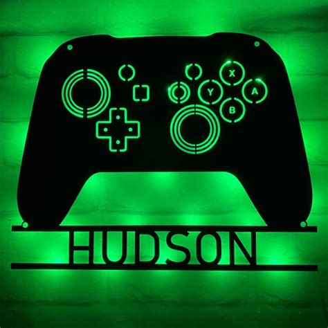 Custom Game Controller Sign Etsy