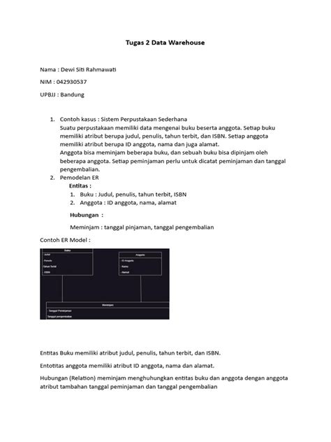 tugas 2 data warehouse pdf filsafat komputer