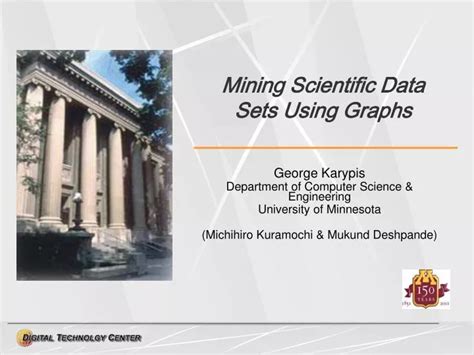 Ppt Mining Scientific Data Sets Using Graphs Powerpoint Presentation
