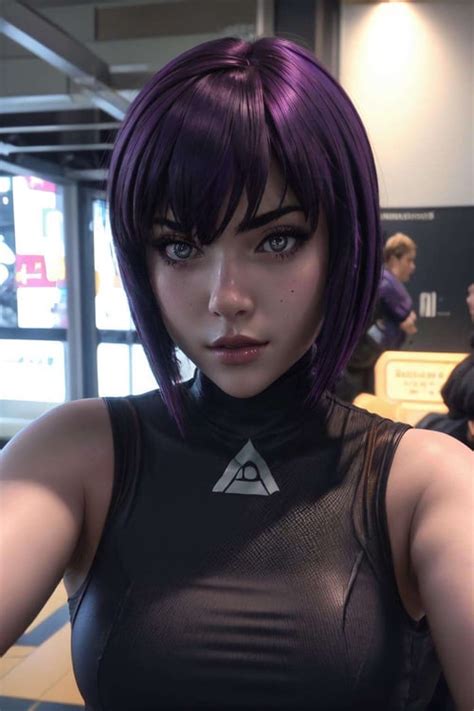 Motoko Kusanagi Ghost In The Shell Sac 2045 Lycoris V10 Tensorart