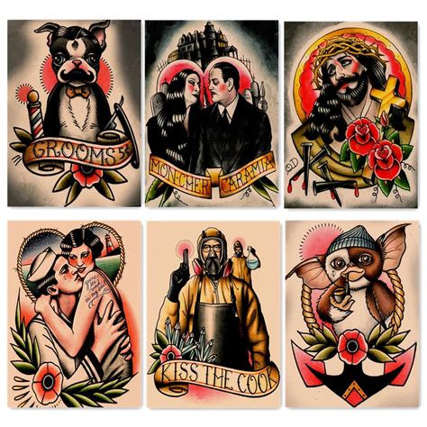 Old School Tattoo Wallpapers Wallpaper Cave