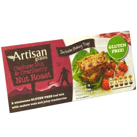 Artisan Grains Cashew Nut And Cranberry Roast 200g