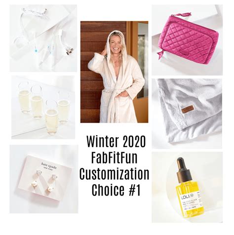 FabFitFun Winter 2020 Customization Spoiler 1 Subscription Box Ramblings