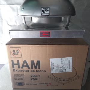 Extractor De Aire Para Techo Tipo Hongo Modelo HAM 350 Extractores De