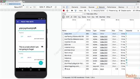 دانلود Packt Progressive Web Application Development آموزش توسعه وب اپ