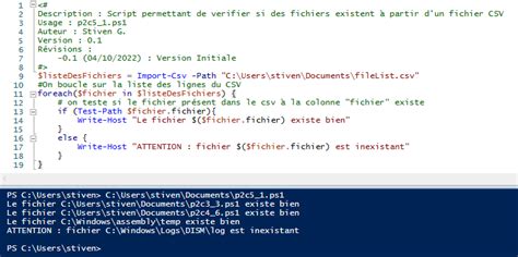 Bouclez sur vos données Planifiez vos tâches avec des scripts