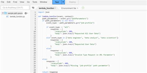 Adding Path Parameters To Api Gateway Addend Analytics