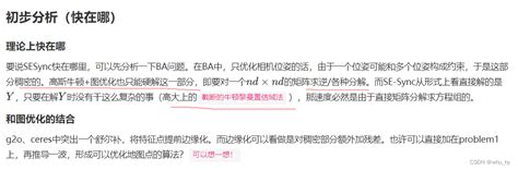 3分钟了解slam后端优化的四大金刚！g2o Ceres Gtsam Se Syncgtsam优化 Csdn博客