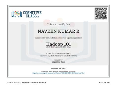 Hadoop Bigdata Datascience Cognitiveclass Learningjourney