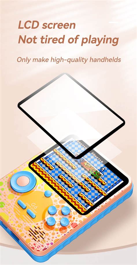 Buy Game Console G6 With 666 Classic Games Handheld Game Player From