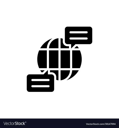International Communication Style Royalty Free Vector Image