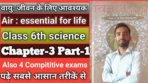 JCERT Science Class 6th Vayu Jivan Ke Liye Aawashyak Air Essential