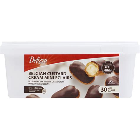 Market 32 And Price Chopper Delizza Eclairs Belgian Custard Cream