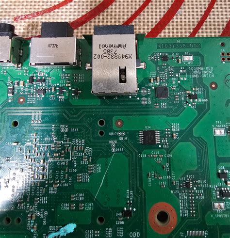 Replacement Ethernet Port For Xbox One X Motherboard Consolefix Store