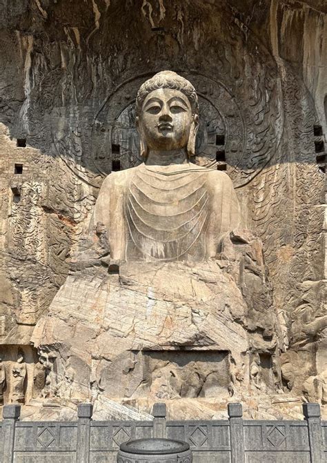 Massive Statue Of Vairocana Buddha Modeled After Empress Wu Zetian In