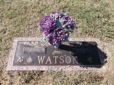 Edwin Foster “eddie” Watson 1934 2019 Find A Grave Memorial