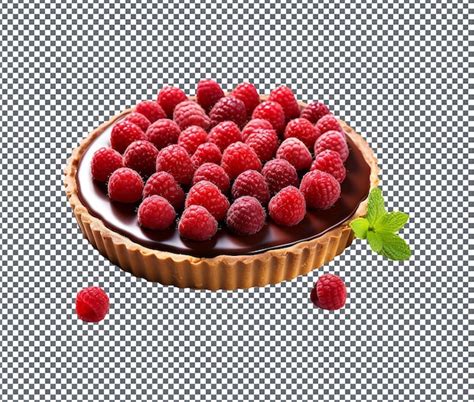 Premium PSD Yummy Chocolate Hazelnut Raspberry Isolated On