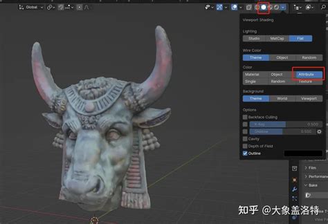 使用blender烘焙贴图到顶点色 知乎