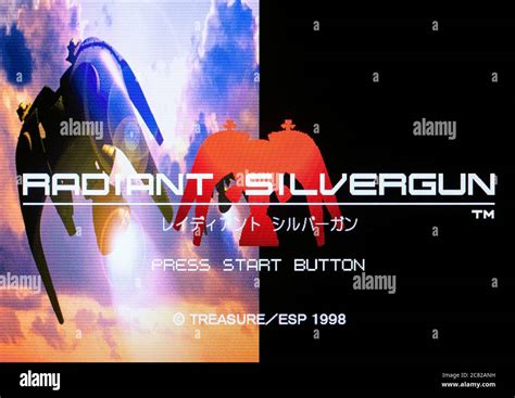Radiant Silvergun Sega Saturn Videogame Editorial Use Only Stock