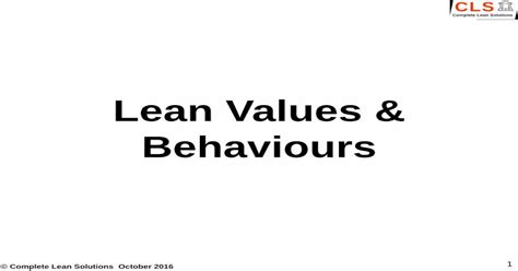 Pdf Lean Values And Behaviours Au 路 Complete Lean Solutions Lean Values Pdf Lean Values And Behaviours Au 路 Complete Lean Solutions Lean Values