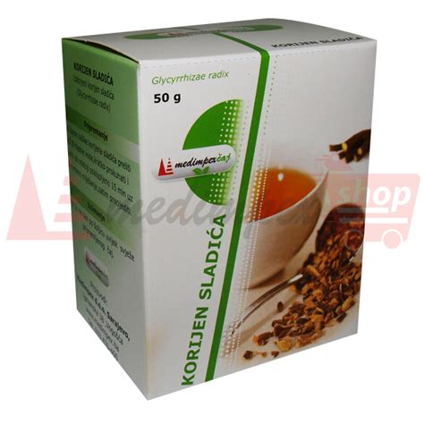 Čaj Korijen Sladića 50g Medimpax