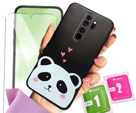 Etui silicone do Xiaomi Redmi 9 soft case szkło Sklep Opinie Cena