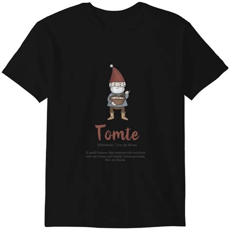 Fun Swedish Tomte Gnome Definition T Shirts Herren Classic T Shirt S