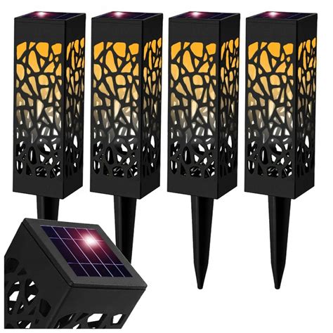 LAMPA LAMPKI SOLARNE OGRODOWE AŻUROWE LED WBIJANE TGN1054156 Cena