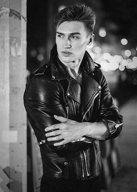 Fuck Yeah Popped Collars Leather Jacket Street Style Leather Jacket