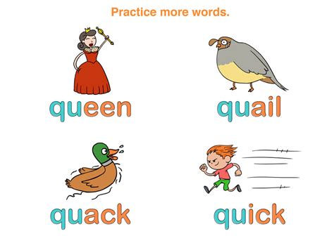 Qu Words Phonics Phase Off Bharatagritech
