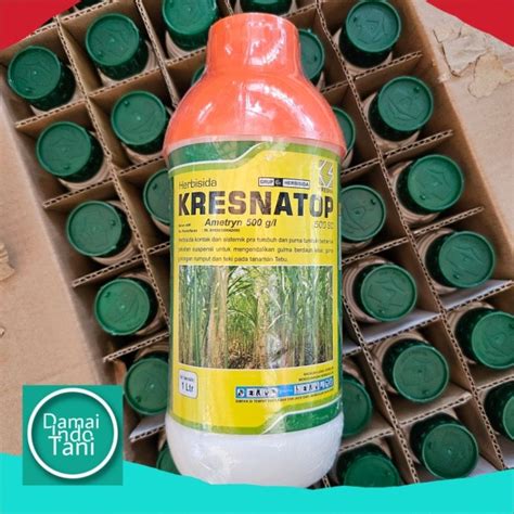 Jual Kresnatop SC Liter Herbisida Kontak Pembasmi Rumput Shopee Indonesia