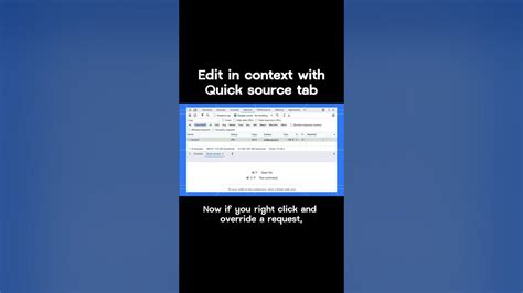 Hidden Gem~ Edit Source Code Without Leaving The Panel Try Out The