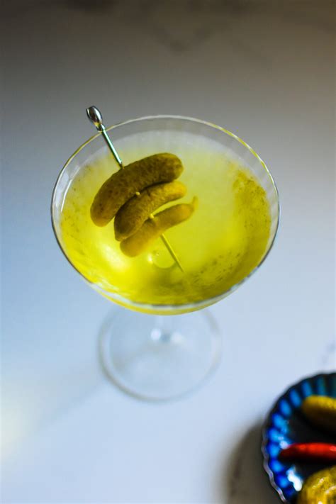 The Best Pickle Juice Martini Dash Of Jazz