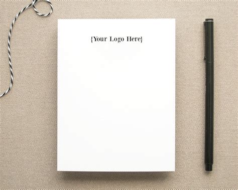 Custom Logo Notepad Small Notepad With Your Logo Business Etsy