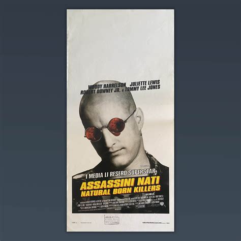 Poster Locandina Natural Born Killers Assassini Nati 1994